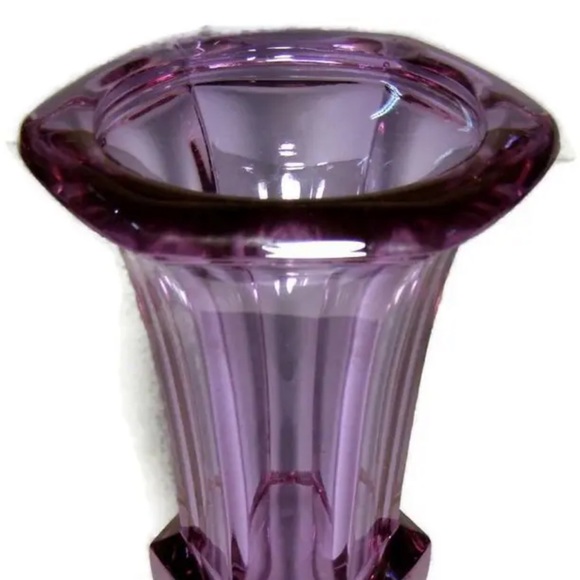 Moser | Art | Moser Glass Neodymium Alexandrite Crystal Trumpet Vase ...